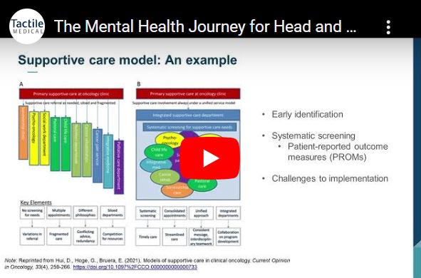 The Mental Health Journey for Head and Neck Cancer Survivors | Tactile ...
