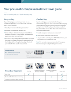Travel - Tactile Medical